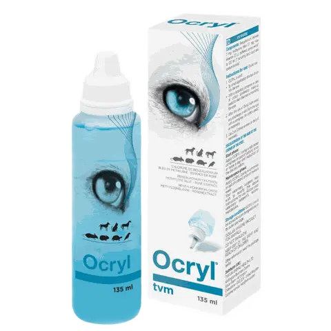 Ocryl – 3-i-1 øjenrens til hunde og katte